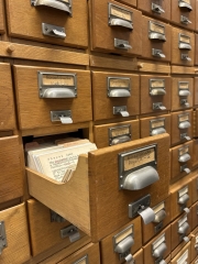 Card indexes of music prints from the RISM offices in Munich and ...